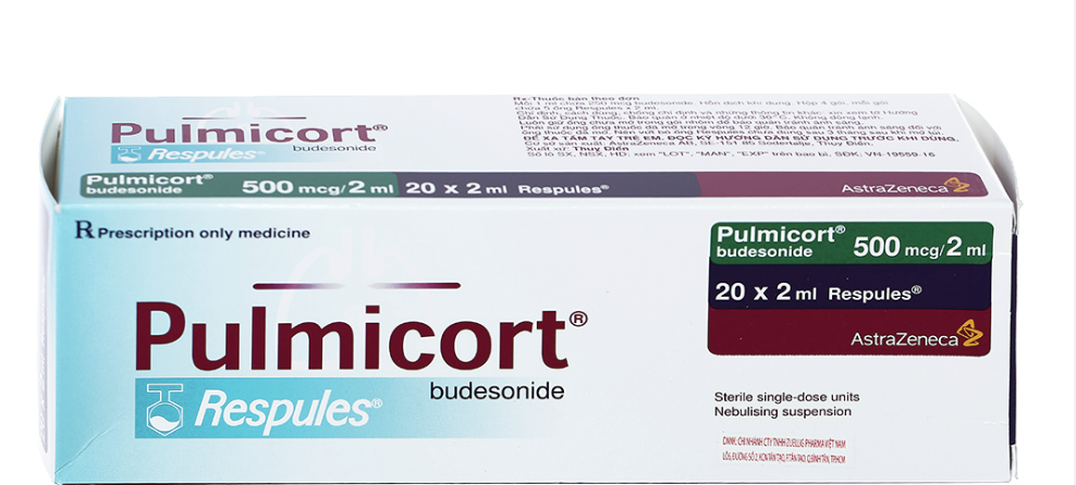 PULMICORT RESPULES 500MCG /2ML 20'S 20 ống/ hộp AstraZeneca | CEVPharma ...